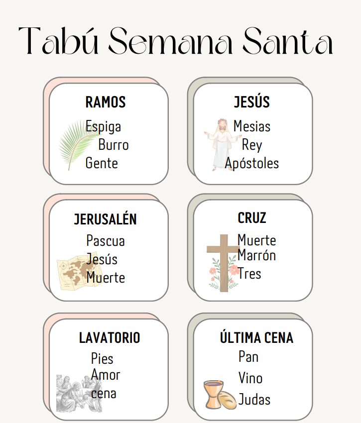 JUEGOS «Semana Santa»